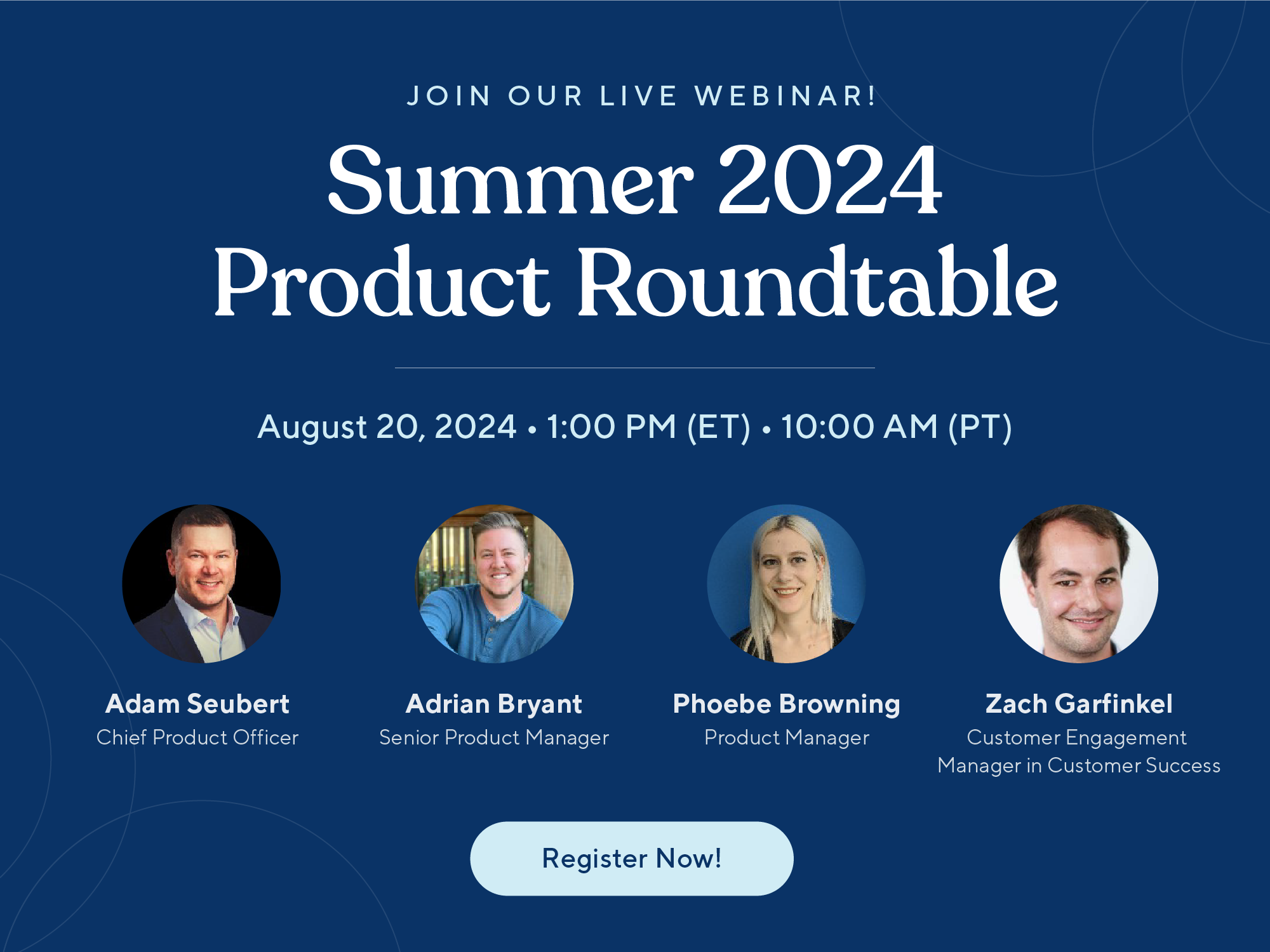 ProductPlan Webinar | Q3 2024 | Summer Product Roundtable